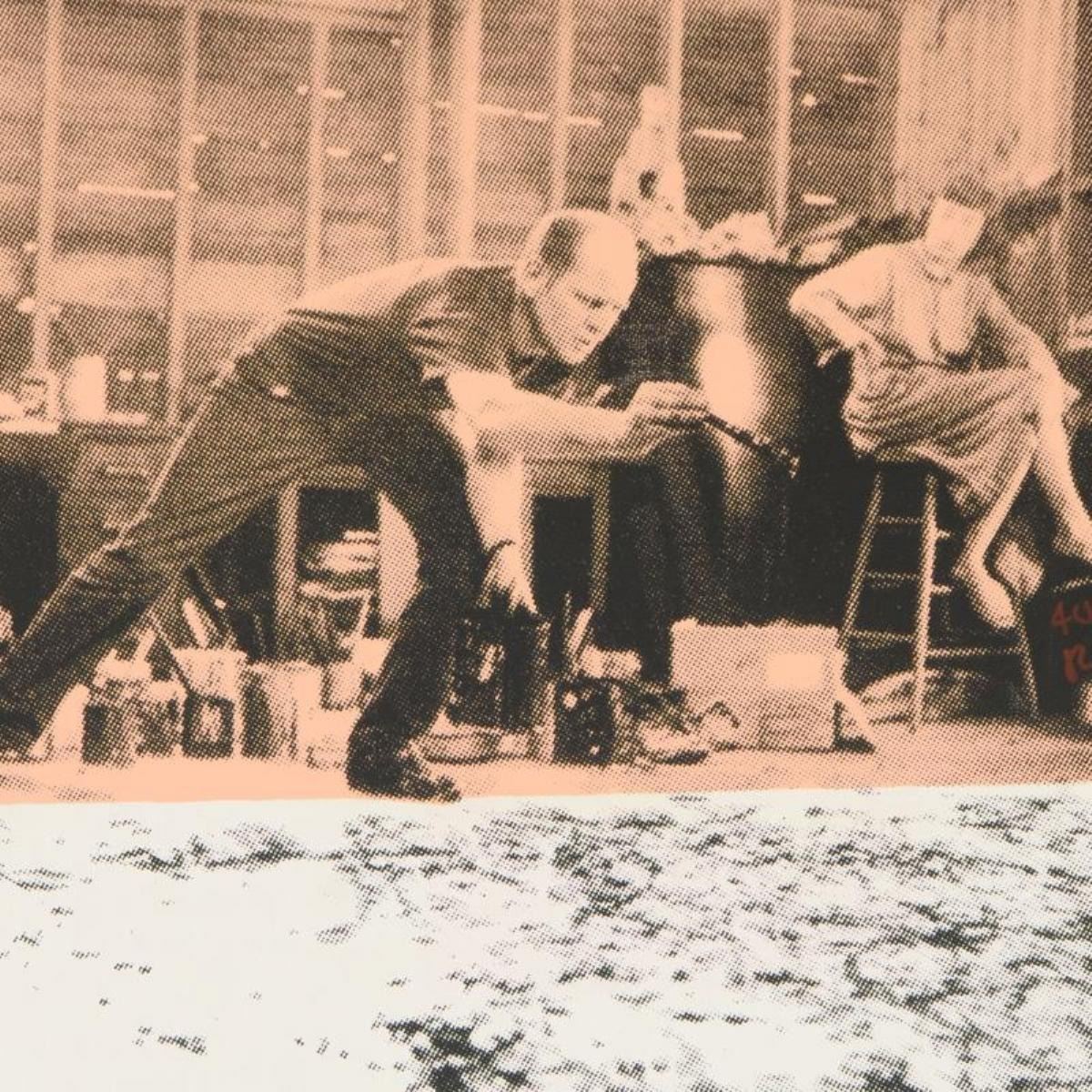 Jackson Pollock at Work by "Ringo" Daniel Funes