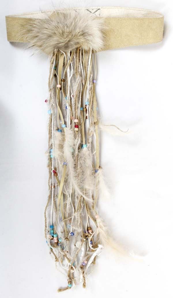 Choctaw Buckskin Dance Belt by Charlene Bulls