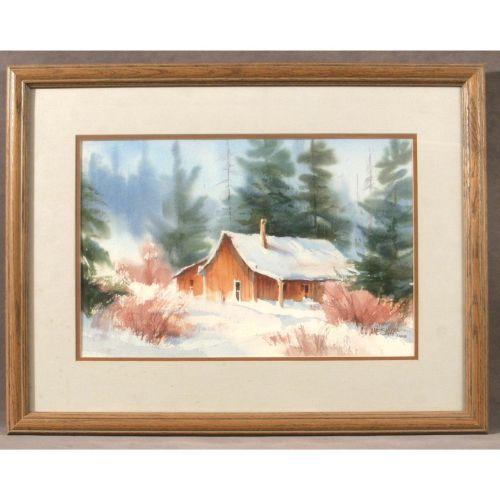 Jane Skaar Coleman, watercolor