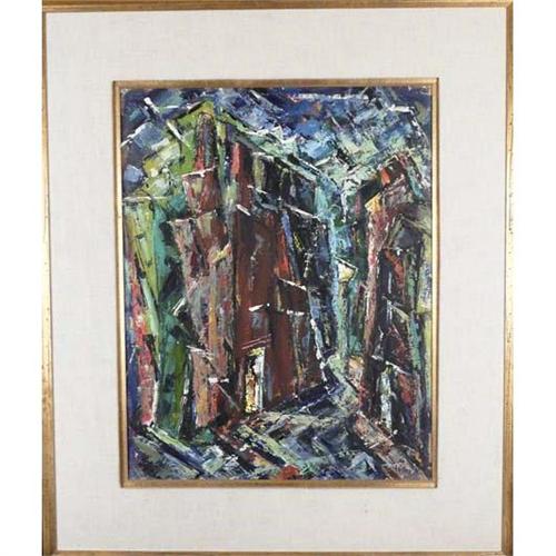 Charles R. Bunnell, Oil on Board