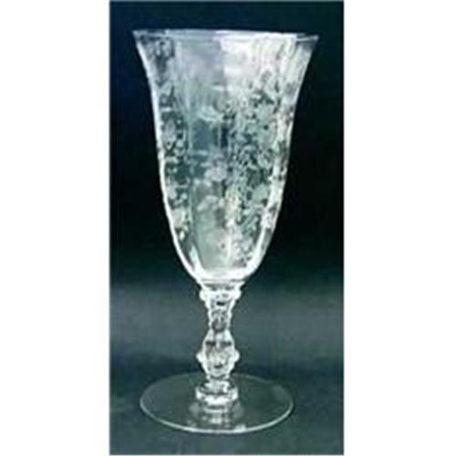 Lot Cambridge "Rose Point" crystal stemware, #2249765