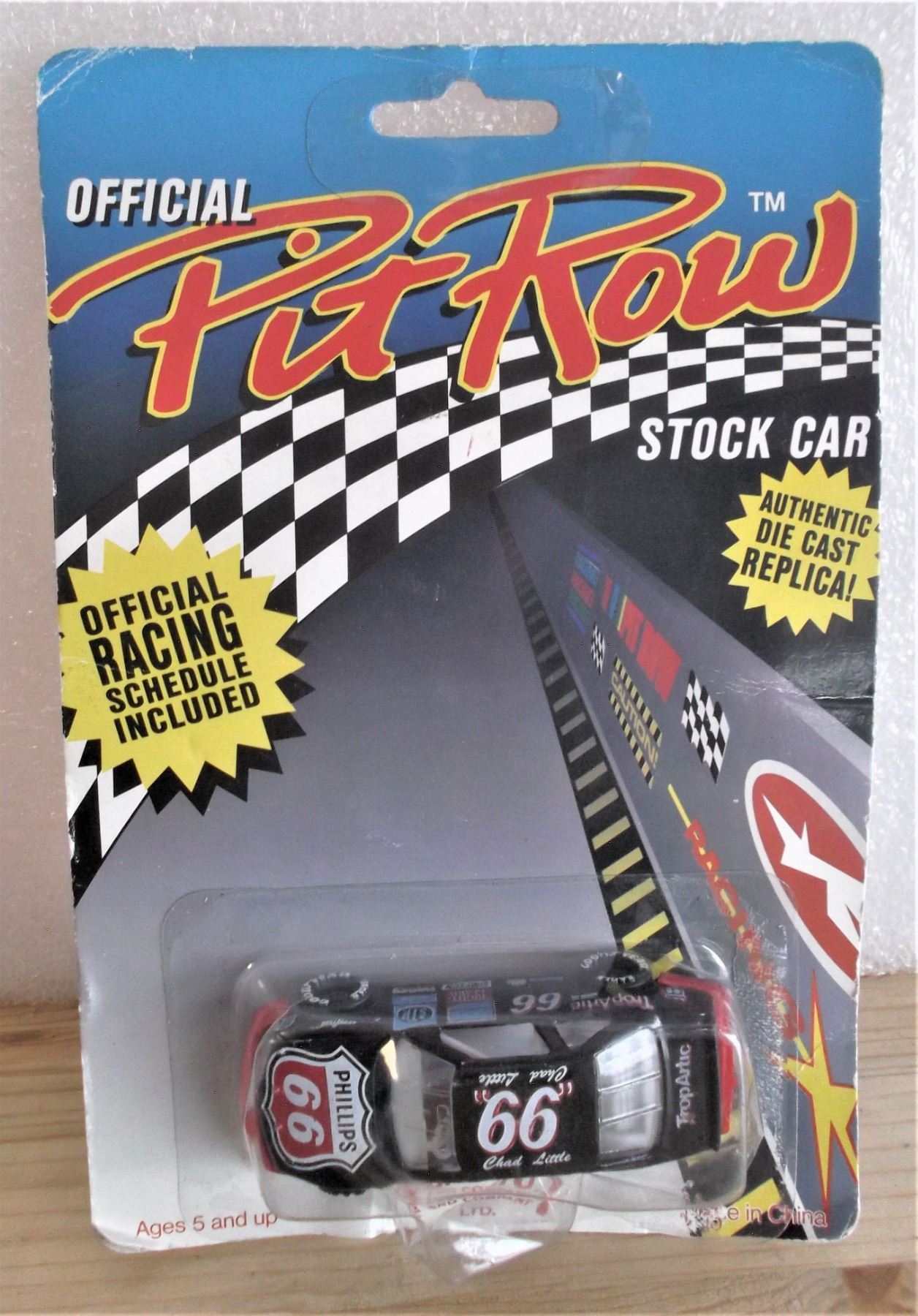 Official Pit Row Diecast Stock Race Car #66 Chad Little - Original Package