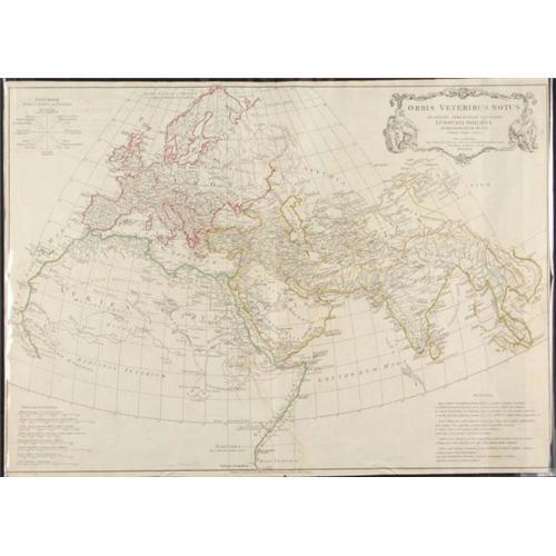 Antique World Map D'Anville Danville 1763 #2286356