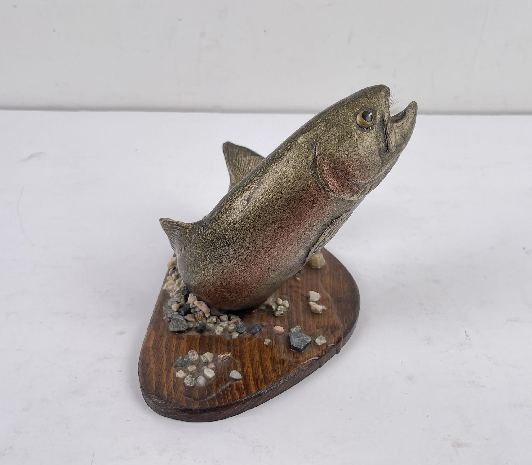 Sharon Simonson Bozeman Montana Trout Carving