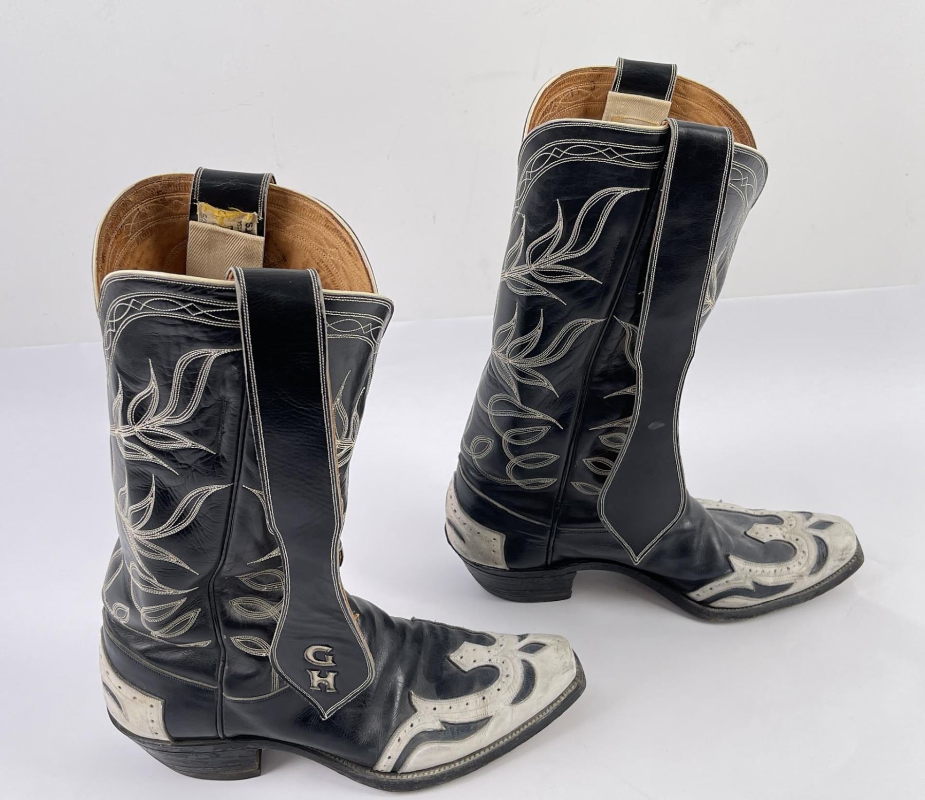 Vintage Hyer Mule Ear Cowboy Boots