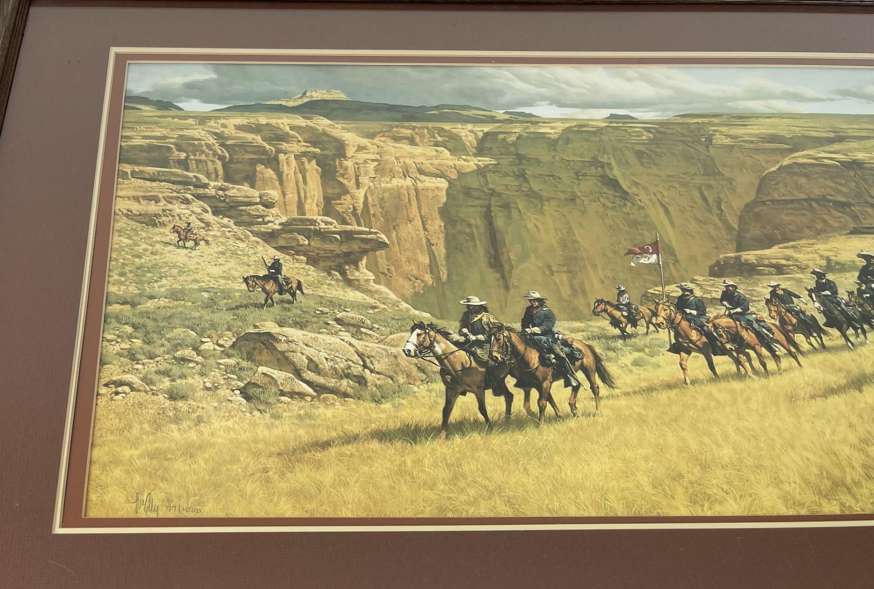 Frank McCarthy The Long Knives Signed Print
