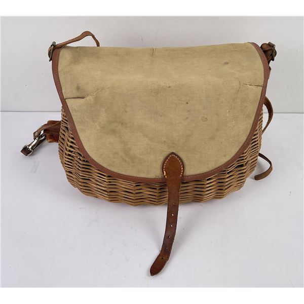 Brady Conway British Made Wicker Fishing Creel
