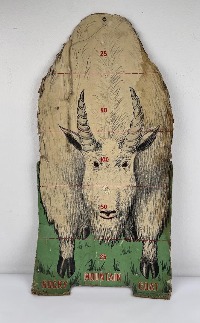 Indian Archery Toy Company Mountain Goat Target