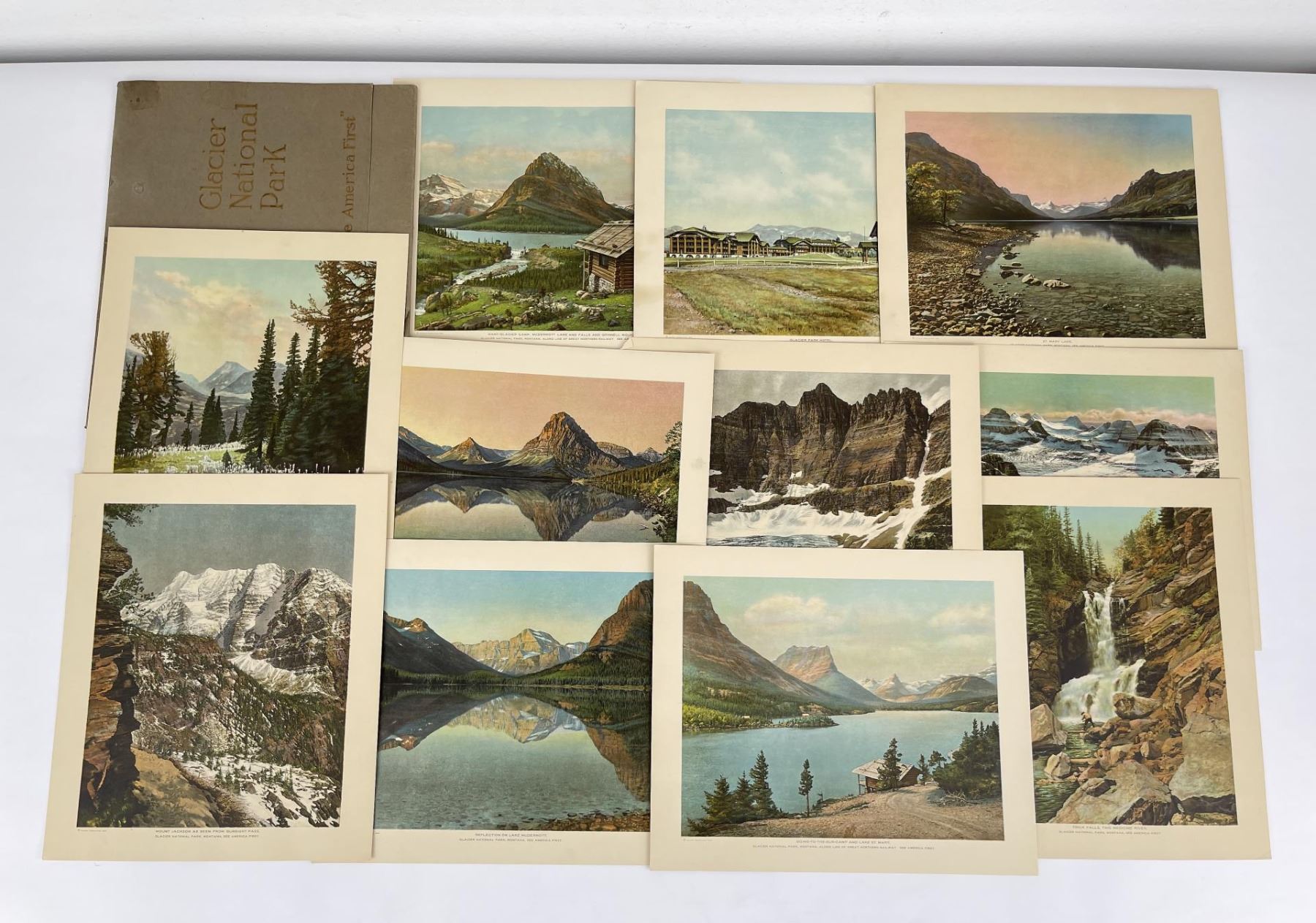 Glacier National Park See America First Prints