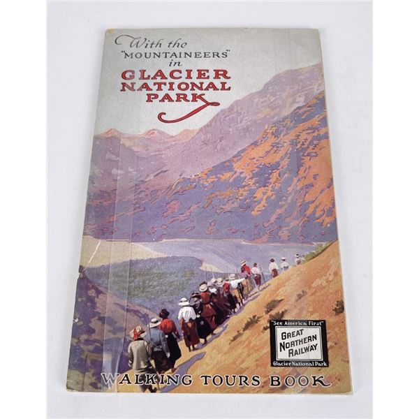 Glacier National Park Great Northern Tourist Book