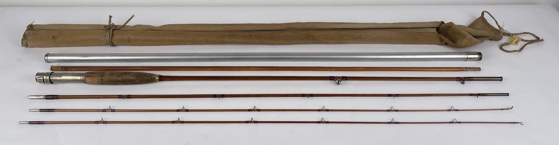 Antique Bamboo Fly Fishing Rod The Devine