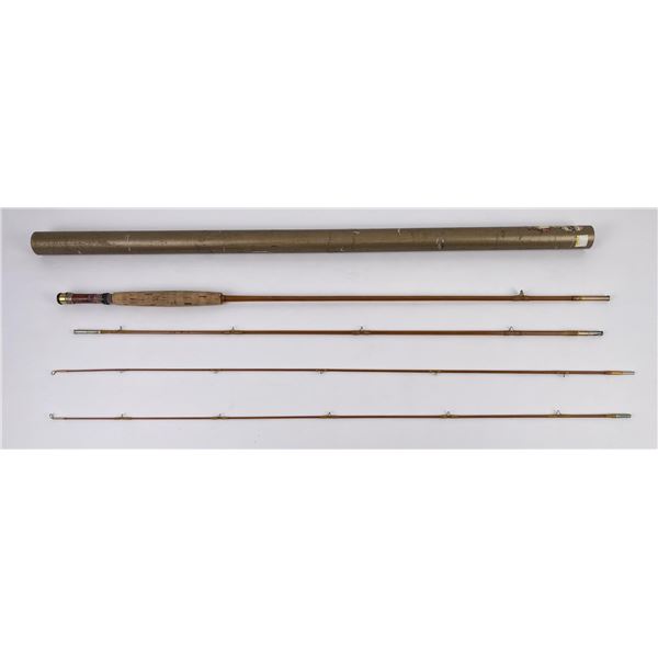 Antique Heddon Expert Bamboo Fly Fishing Rod