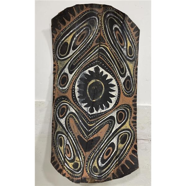 Papua New Guinea Tribal War Shield