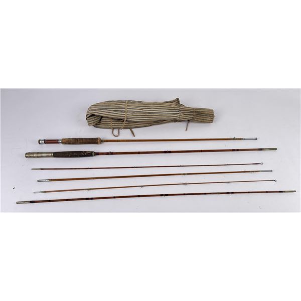 Antique Bamboo Fly Fishing Rod South Bend