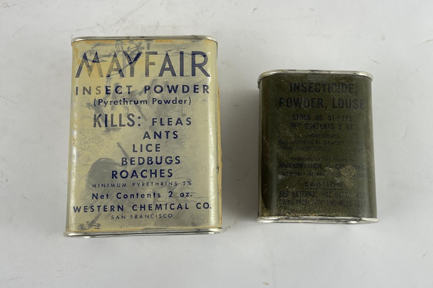 WW2 Insecticide Louse Powder