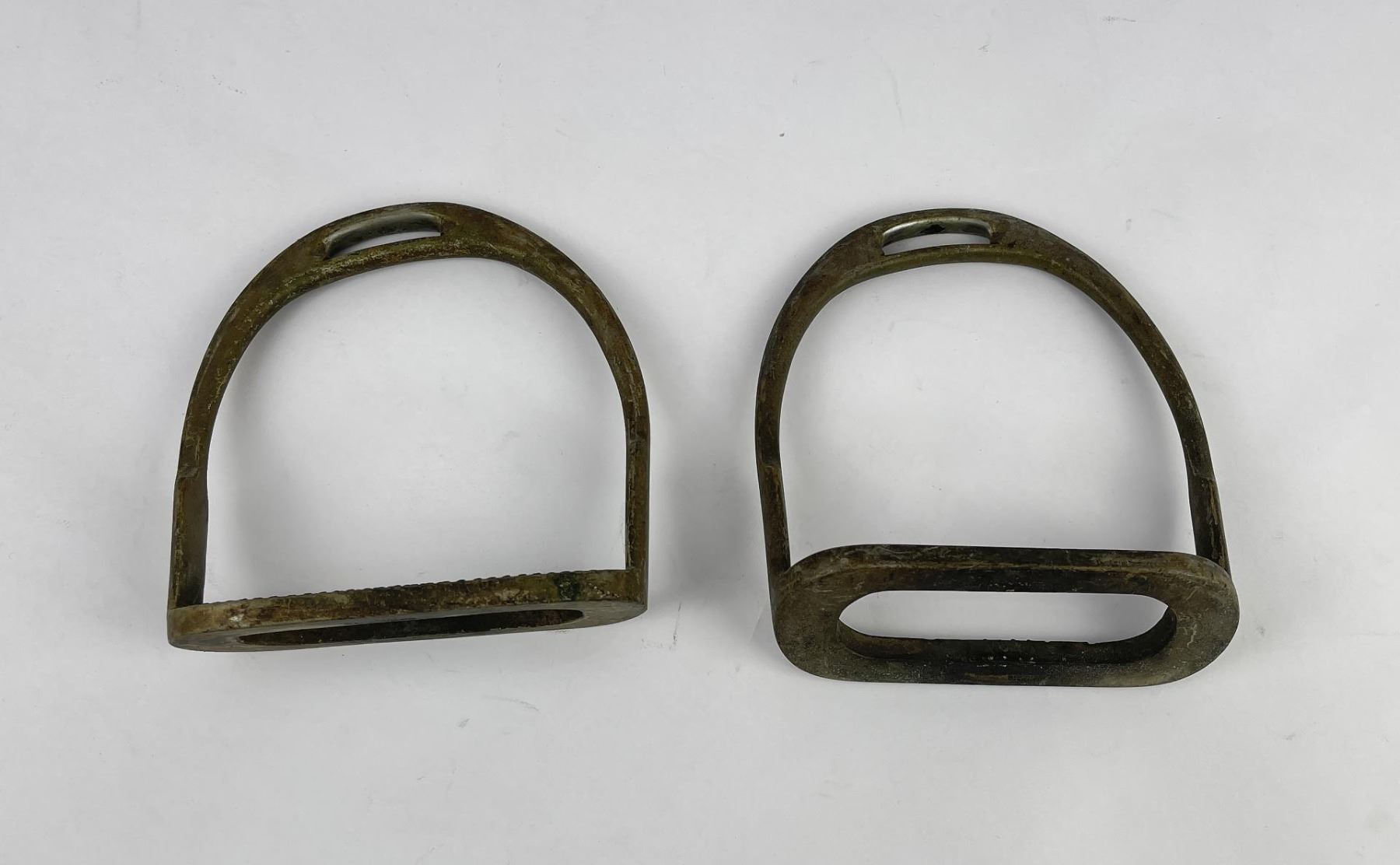 WW1 Pair of 1912 US Cavalry Stirrups