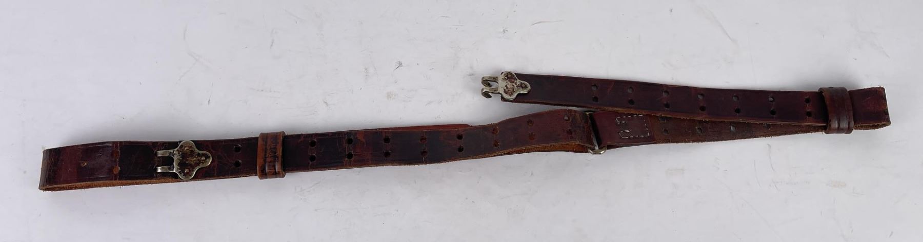 Leather DPMS Rifle Sling