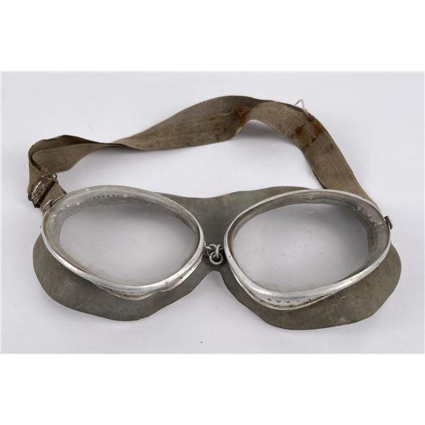 WW1 US Air Corps Resistal Flight Goggles