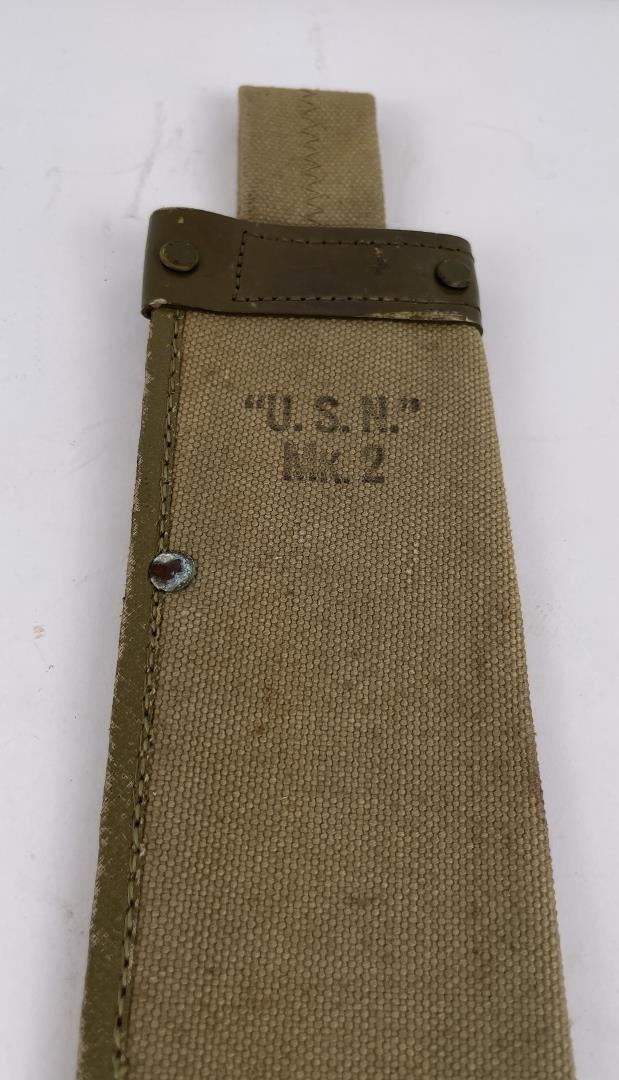 WW2 US Navy MK2 Machete Scabbard