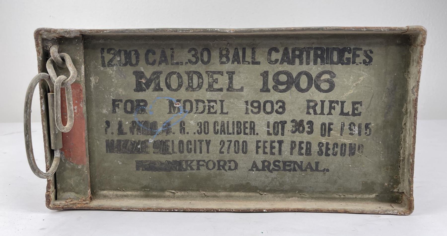 WW1 1903 Springfield Ammo Can