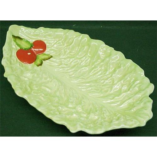 CARLTON WARE DISH - CABBAGE LEAF /TOMATO #2293963