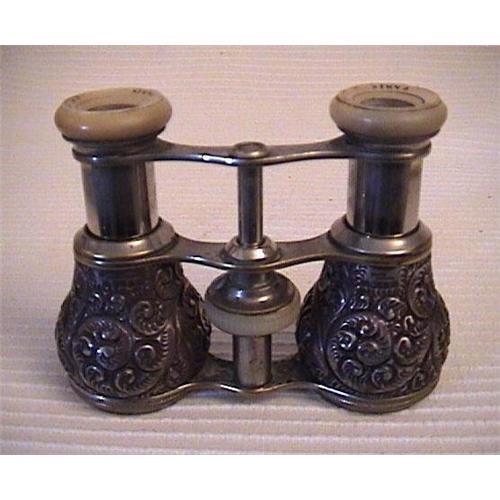 Antique Sterling Silver Opera Glasses Paris #2260513