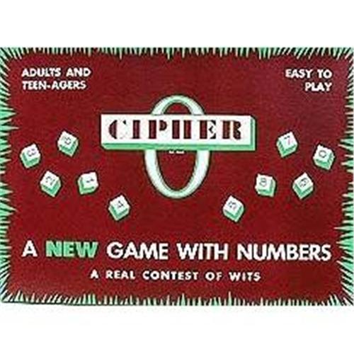 CIPHER BOARD GAME * VINTAGE OLD 1958 GAME BOARD#2270653