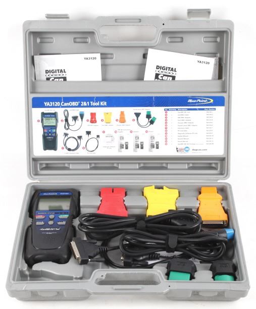 Blue - Point YA3120 CAN OBD I & II Tool Kit