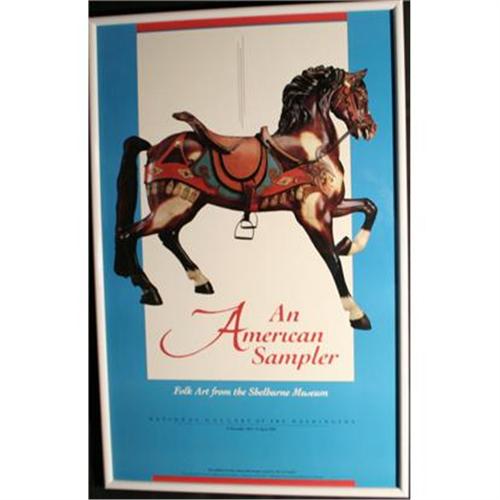 American Sampler Ken Burris carousel horse #2272863