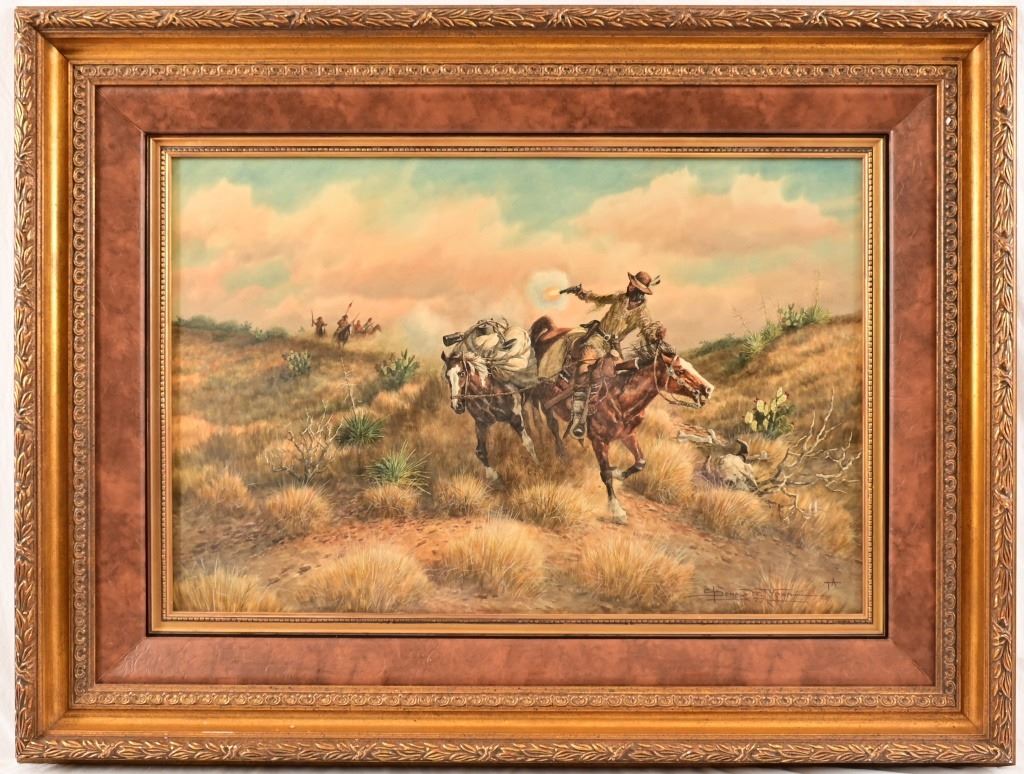 Donald M. Yena Original Watercolor Painting