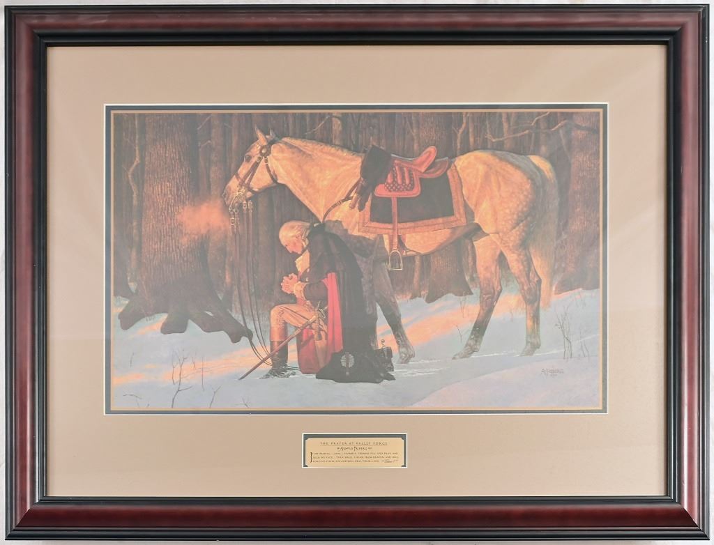 Arnold Friberg George Washington Print
