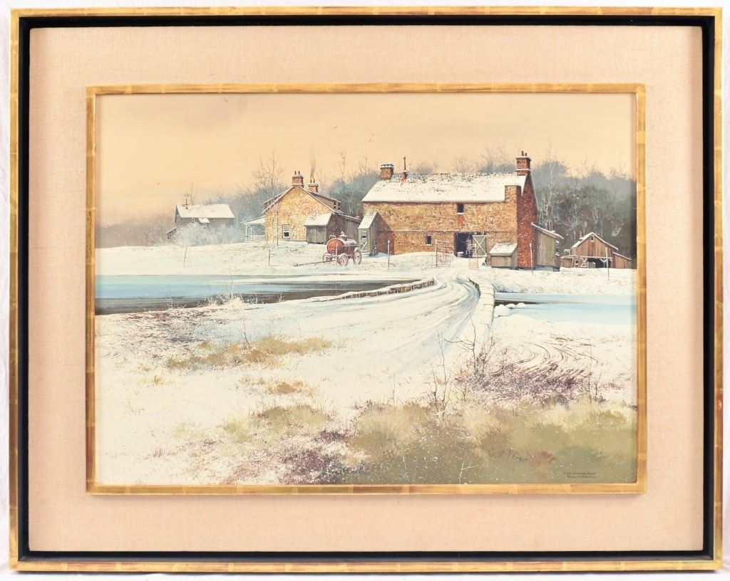 Frank Hamilton Original Oil Painting