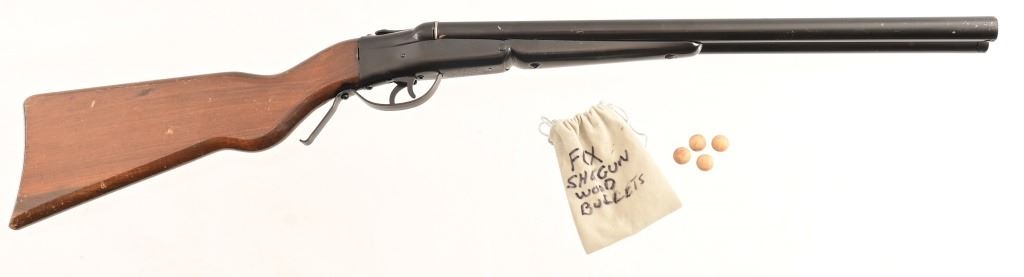 A.H. Fox Double Barrel Cork Shotgun