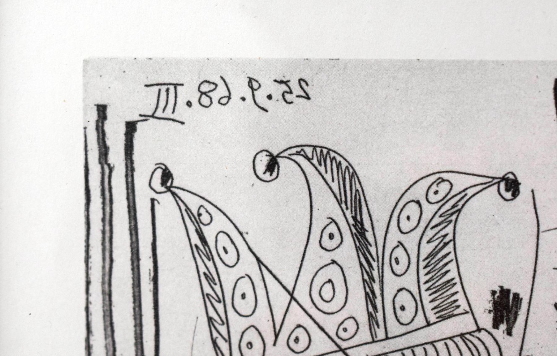 Pablo Picasso- Offset Lithograph "From The 347 Series"