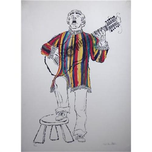 Bob Hamilton - Guitar - lithograph #2253320