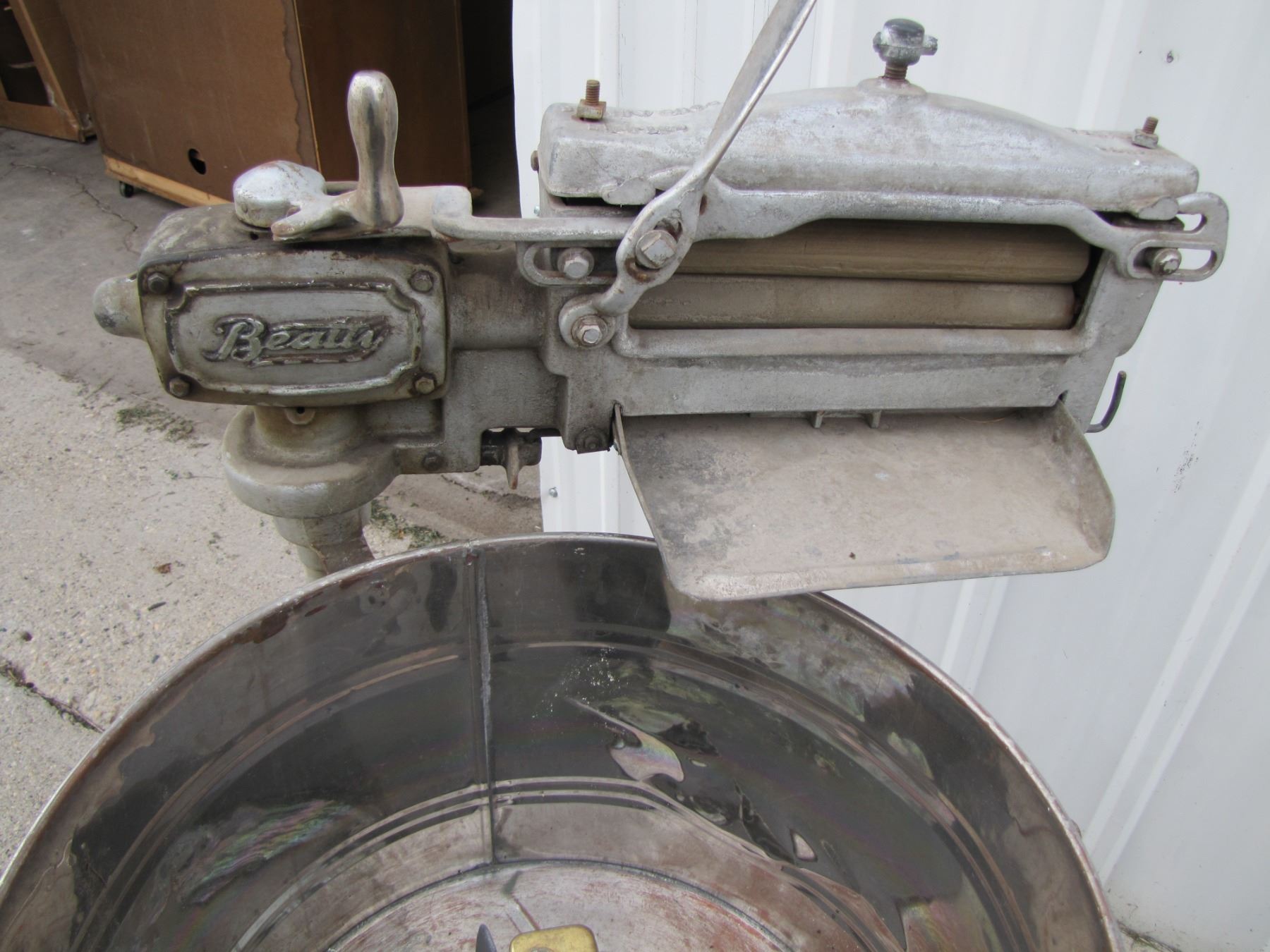 Beatty ringer washing machine, copper tub