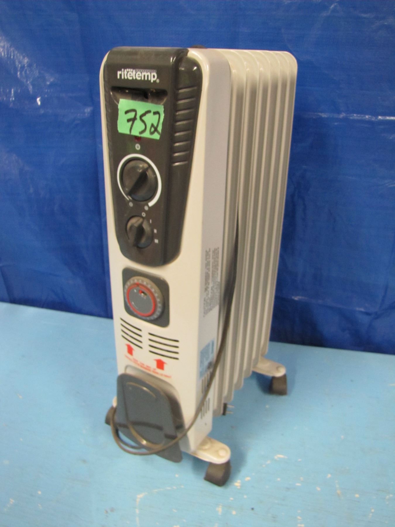 Rite temp oil-filled heater 1,500-watt