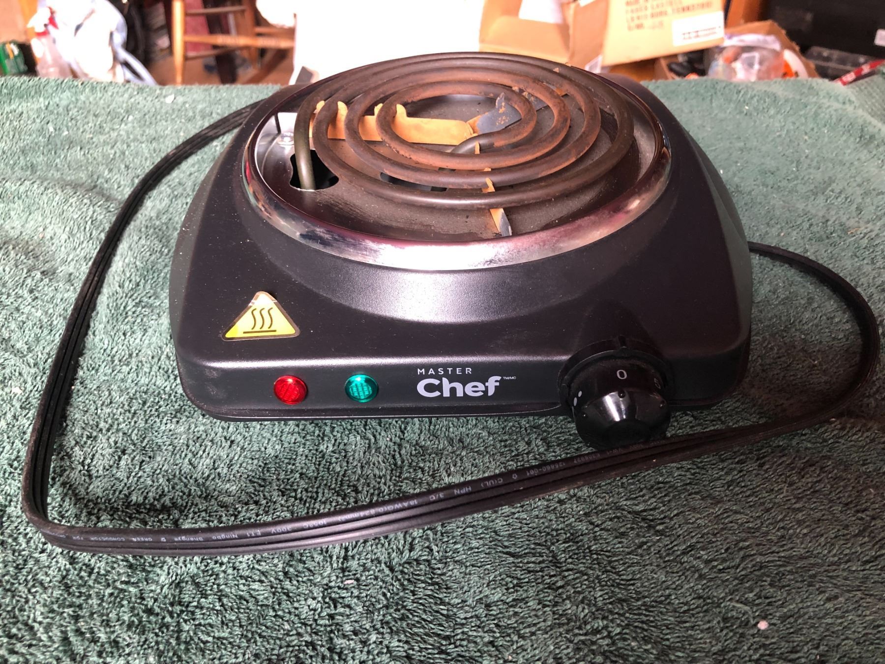 MASTER Chef Single Burner Hot Plate