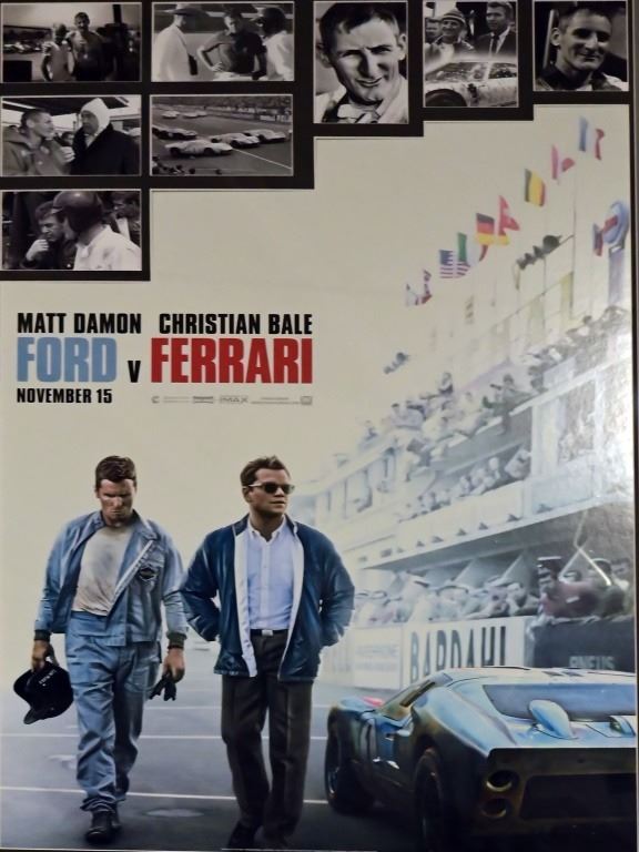 Ford v. Ferrari Movie Poster