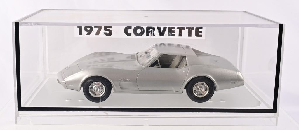 Original 1975 Corvette Promo Model with Brochure