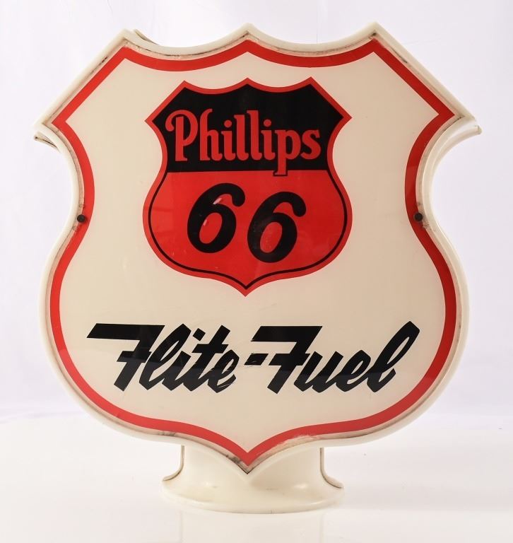 Phillips 66 Flite Fuel Gas Globe