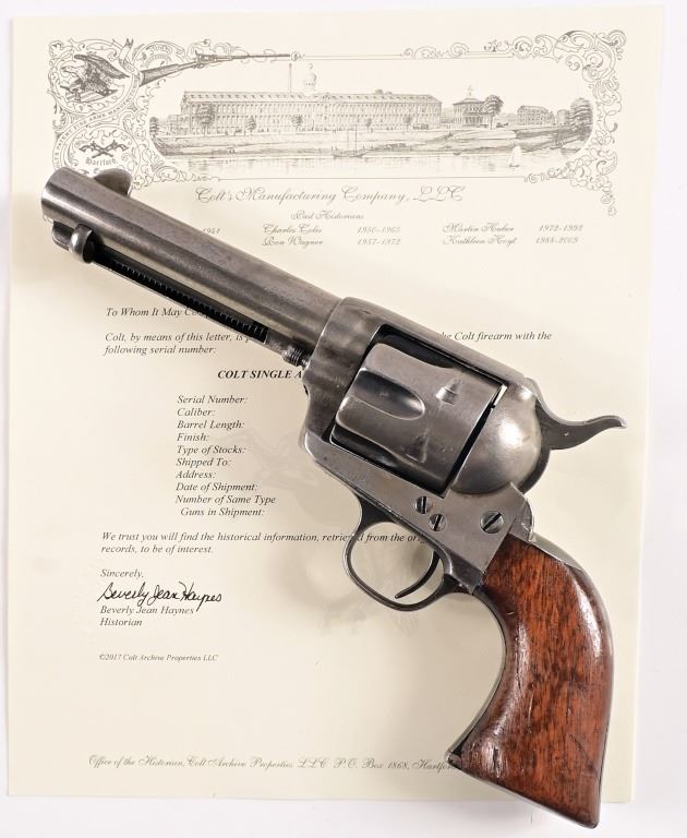 Butch Cassidy & Sundance Kid Prop Colt SAA