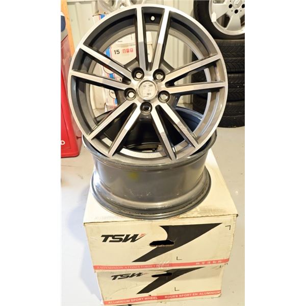 Four TSW Sebring Wheels