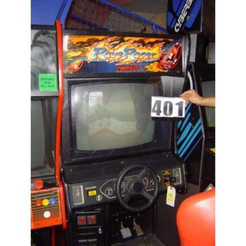 Namco Driving Video Game "Rave Racer"