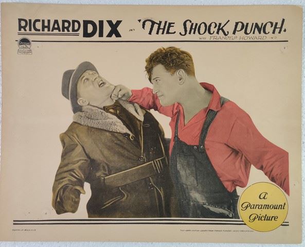 The Shock Punch Lobby Card (1925)