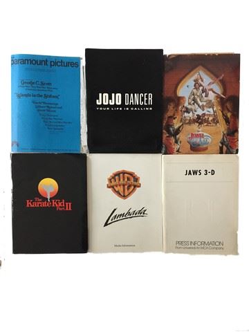 Movie Studio Press Kit/Publicity Stills