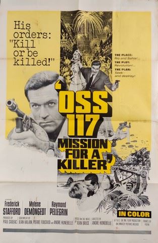 OSS 117: Mission for a Killer (1965) Movie Poster