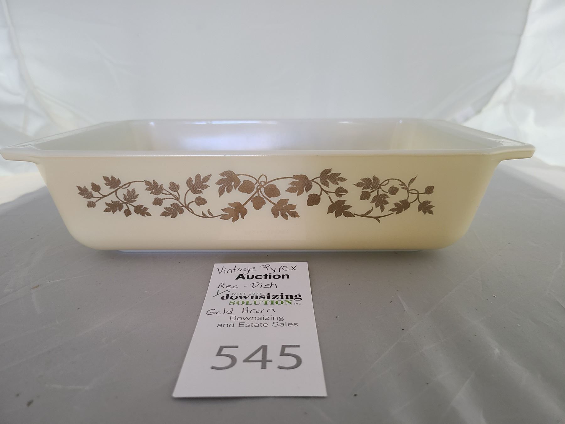 Vintage Pyrex Cat A