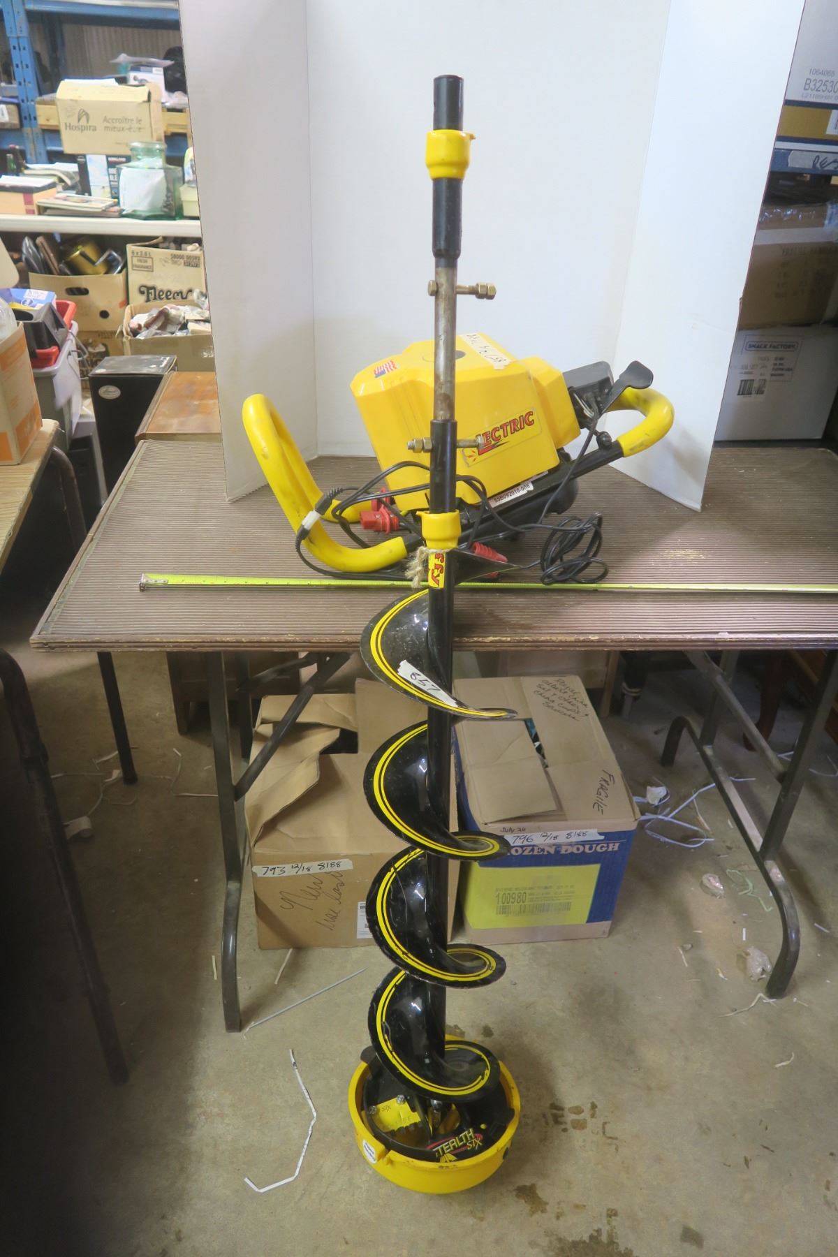 Jiffy STX Pro Electric Ice Auger W/ Charger - Schmalz Auctions