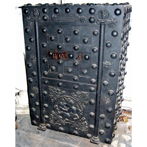 French antique 18th iron safe strong box #2307241